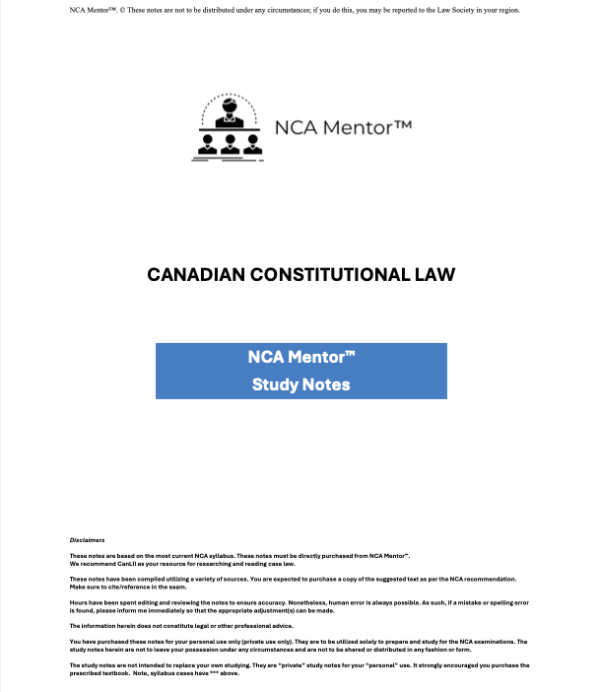 NCA Notes™ | Premier NCA, Bar Prep Notes & Mentorship – Where NCA ...