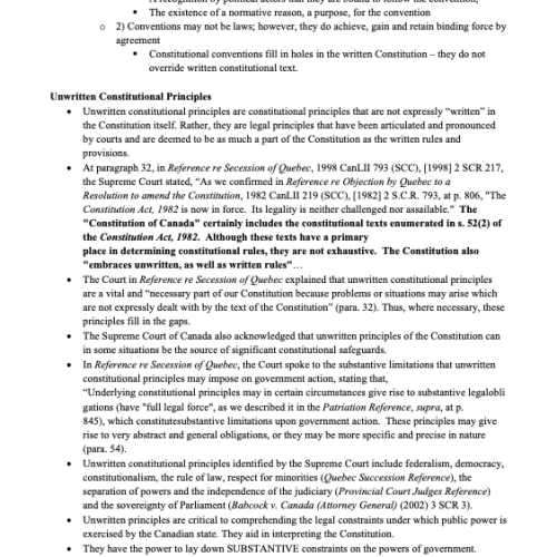 Revamped 2025 Foundations of Canadian Law Package ($170) – NCA Notes ...