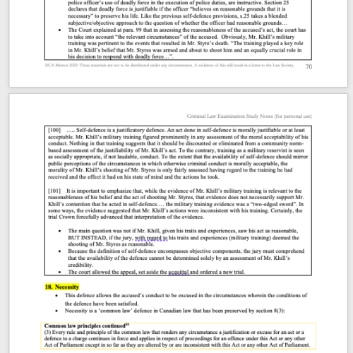 Canadian Criminal Law NCA Package ($160) – NCA Notes™ | Premier NCA ...